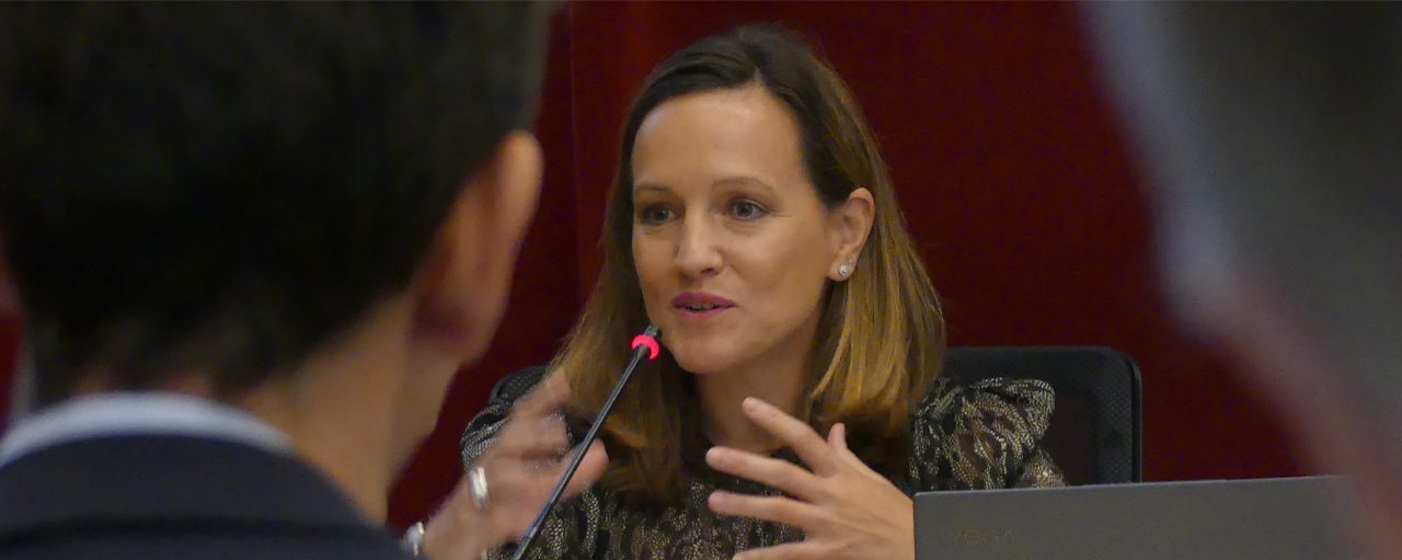 La Subdirectora General Técnica de la AEC presenta su informe sobre taxonomía en la Conferencia ...